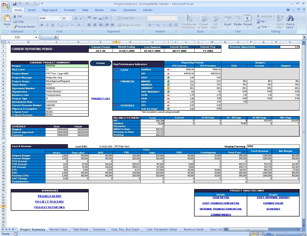 Project Status Reporting via Microsoft® Excel - Project Partners Blog