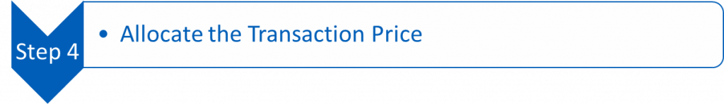 Step 4: Allocate the Transaction Price – Revenue Recognition Standards ...