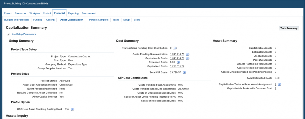 A Clear View to Success with an Asset Capitalization Dashboard ...